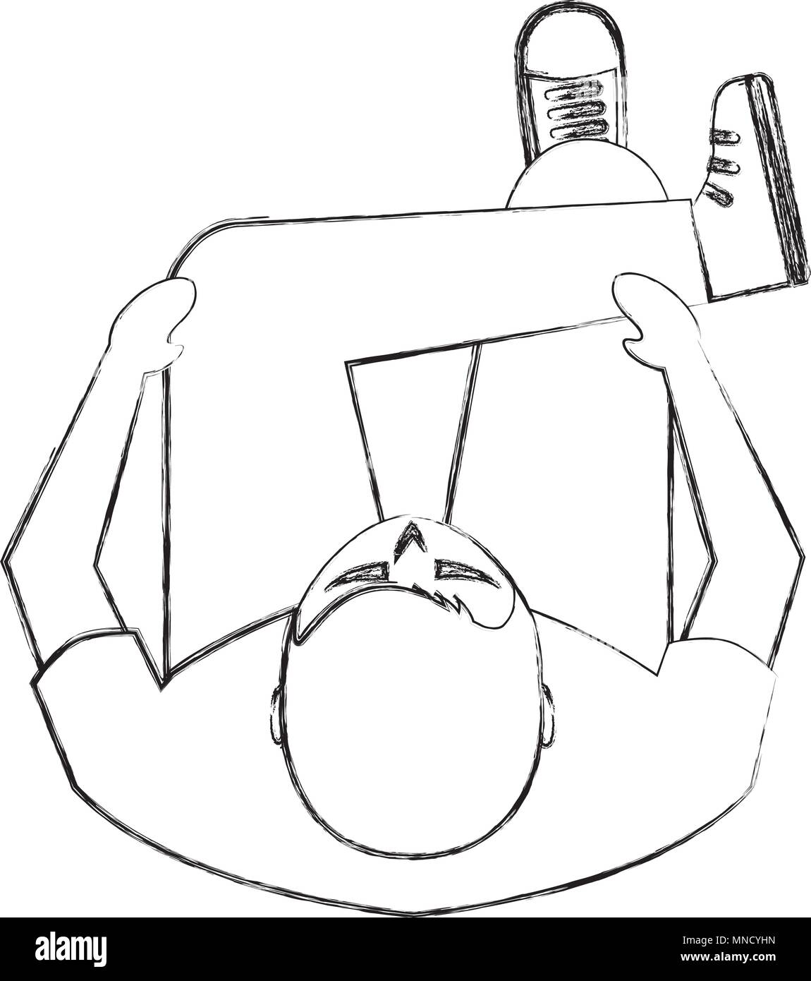 Sofa top view Black and White Stock Photos & Images - Alamy