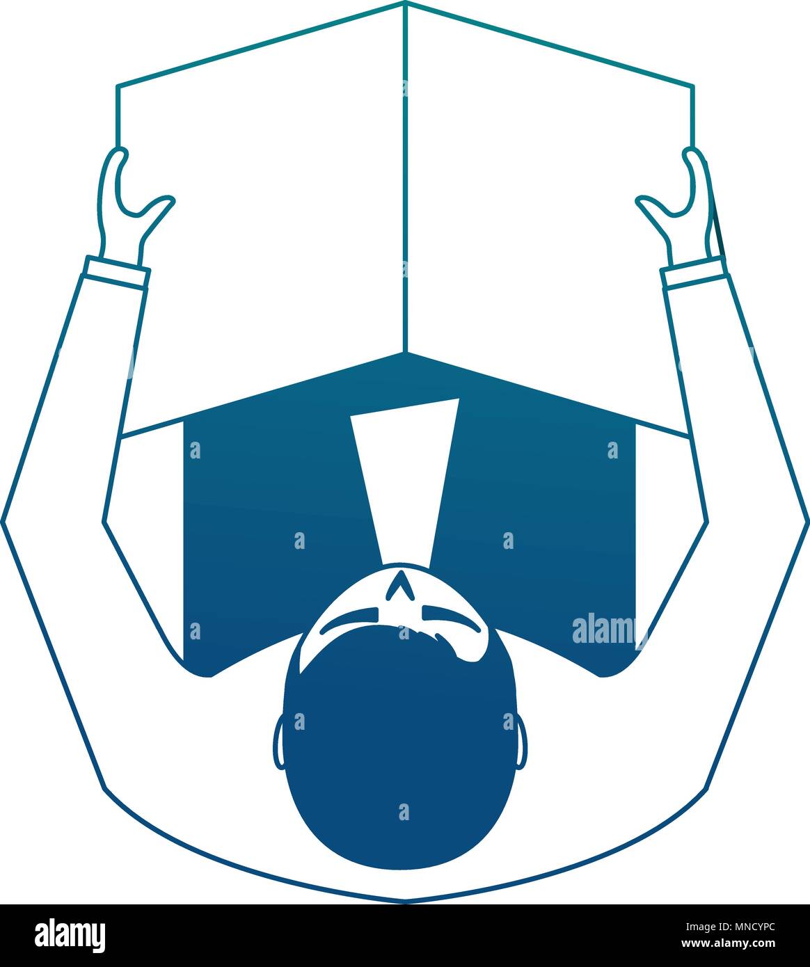 Sitting cross leg Stock Vector Images - Alamy