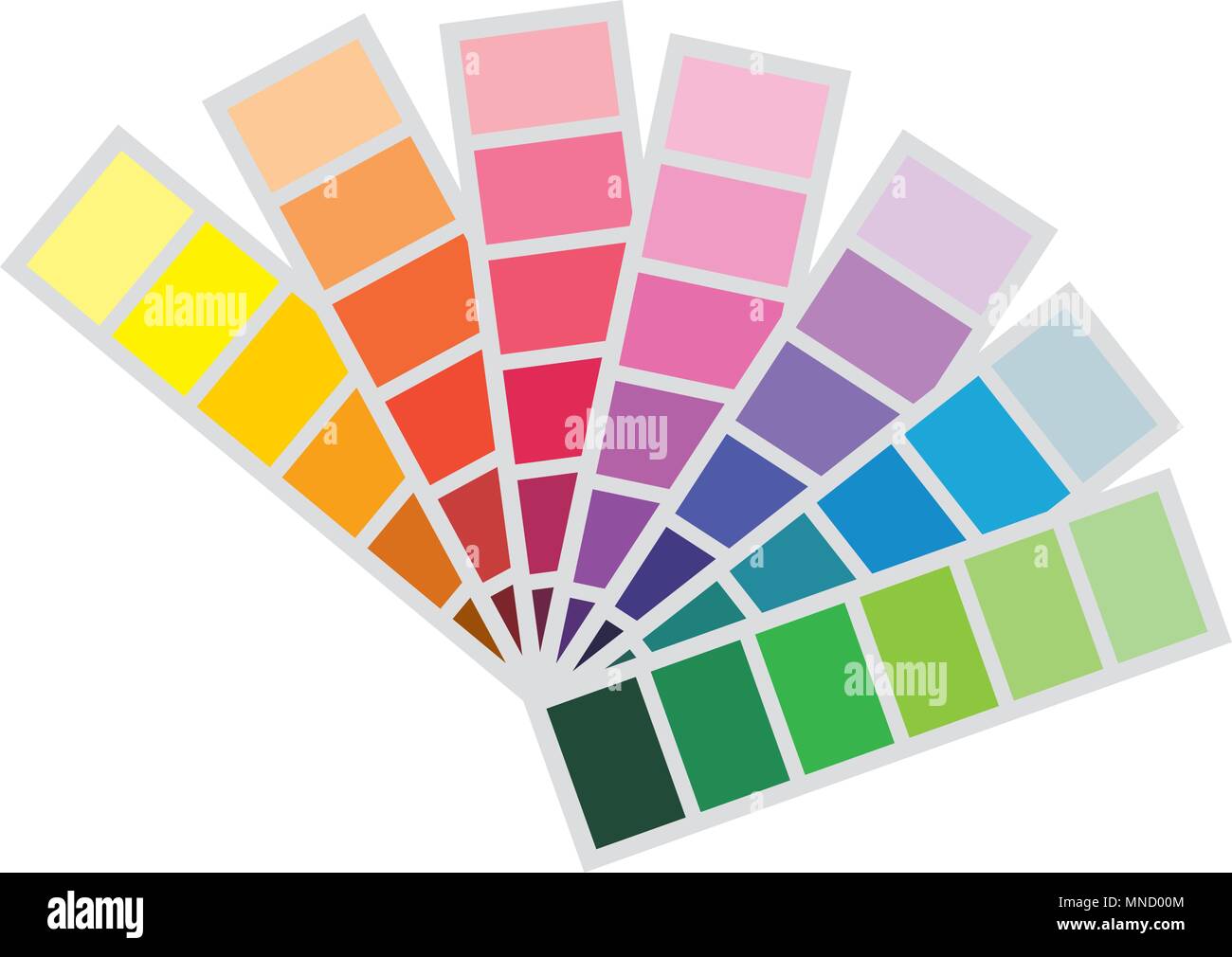 designer color swatches drawing tool vector illustration Stock Vector ...