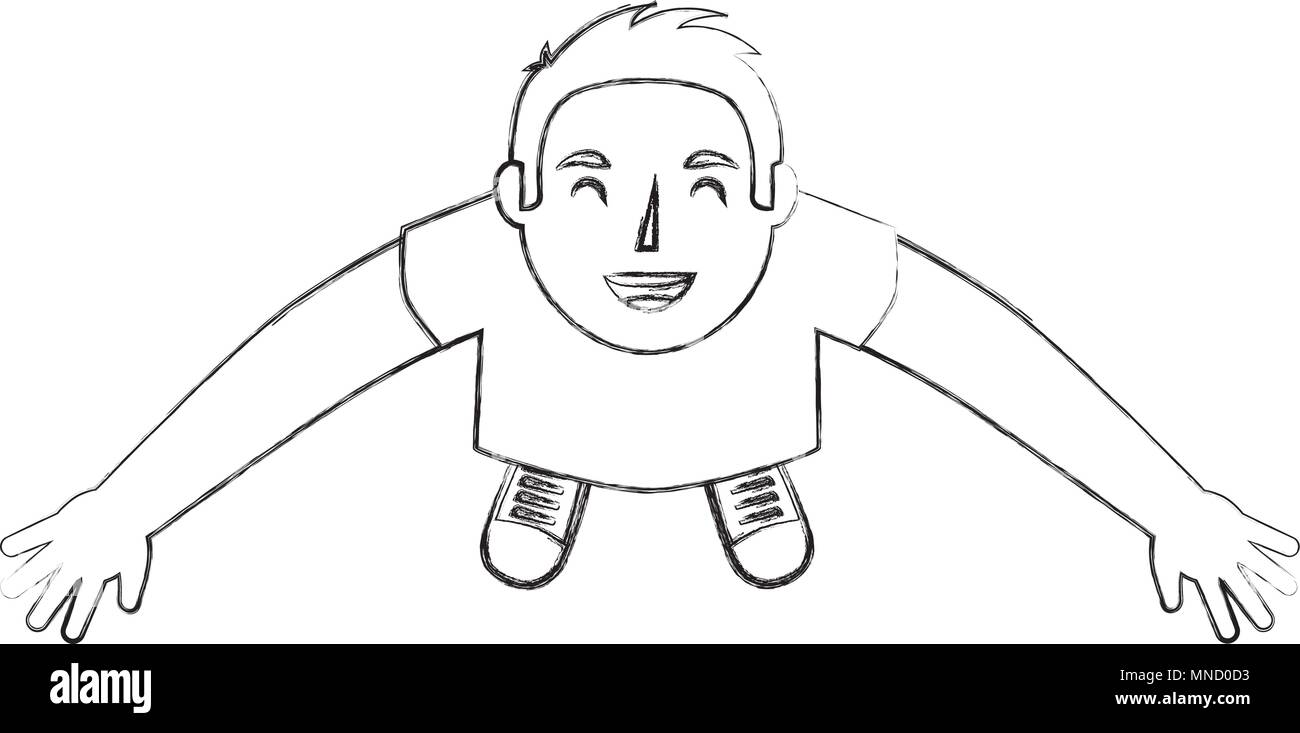 How To Draw A Man Standing Up