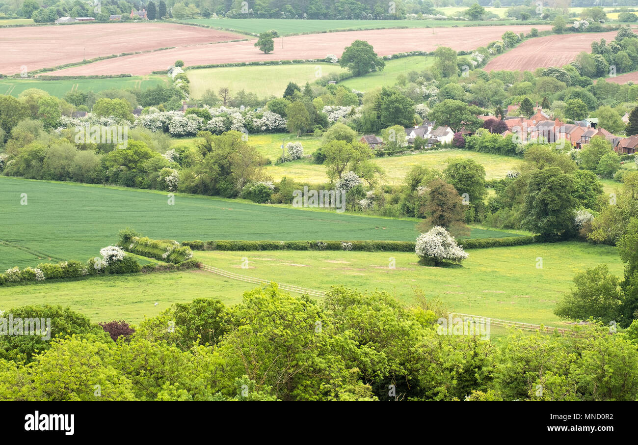 Leicestershire village view hi-res stock photography and images - Alamy
