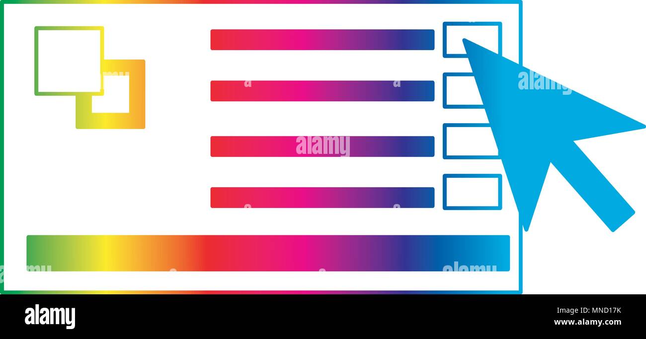 menu color palette graphic design Stock Vector Image & Art - Alamy