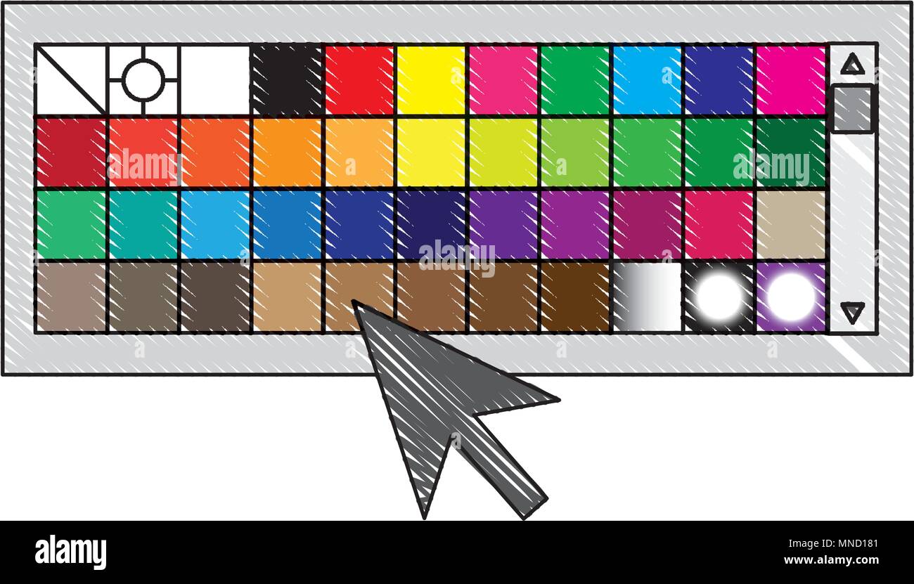 menu color palette graphic design Stock Vector Image & Art - Alamy