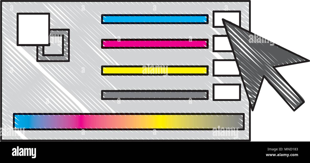 menu color palette graphic design Stock Vector Image & Art - Alamy