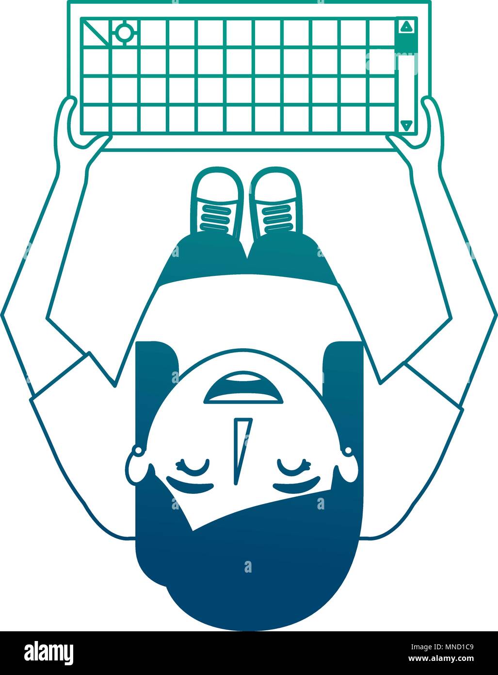 Woman color swatch Stock Vector Images - Alamy