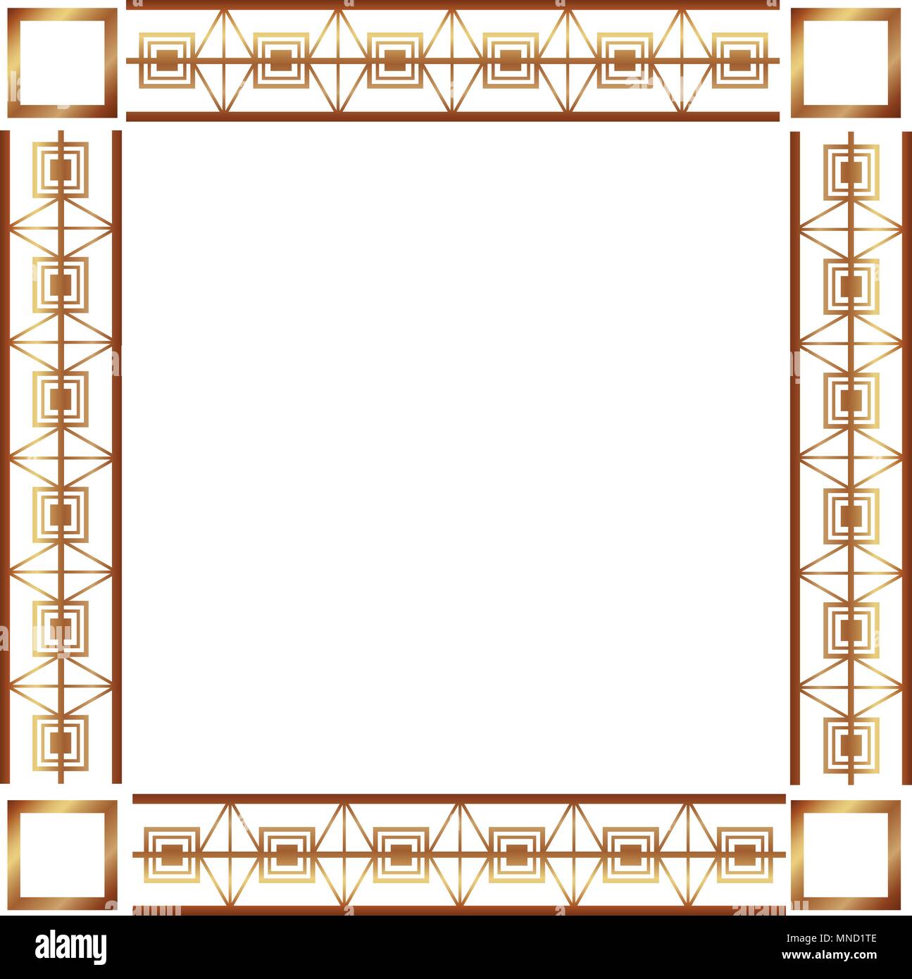 square victorian golden frame Stock Vector Image & Art - Alamy