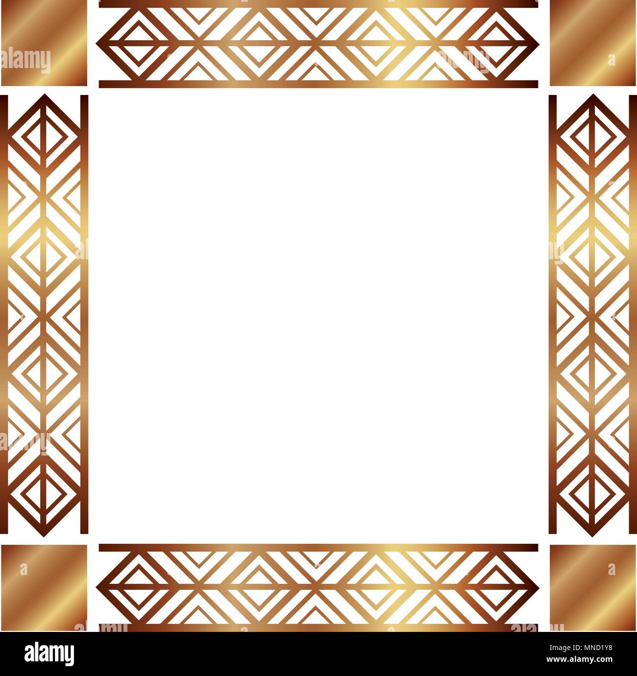 square victorian golden frame Stock Vector Image & Art - Alamy