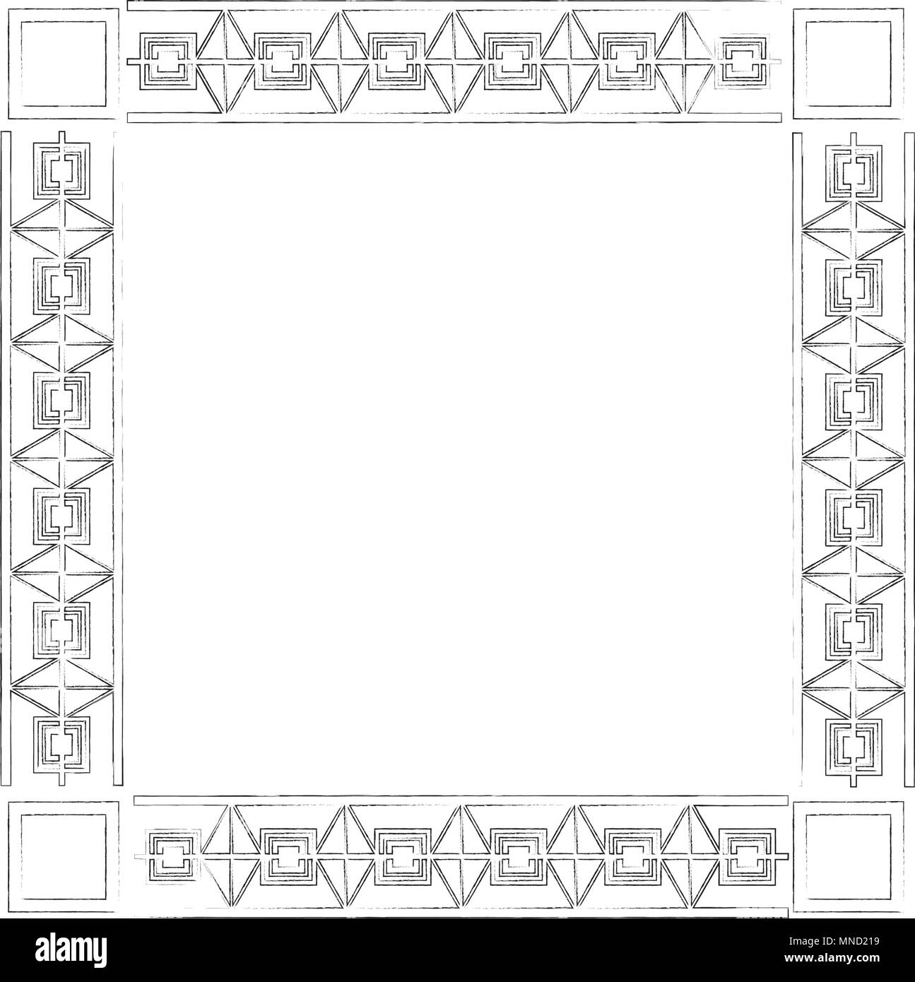 square victorian frame isolated icon Stock Vector Image & Art - Alamy