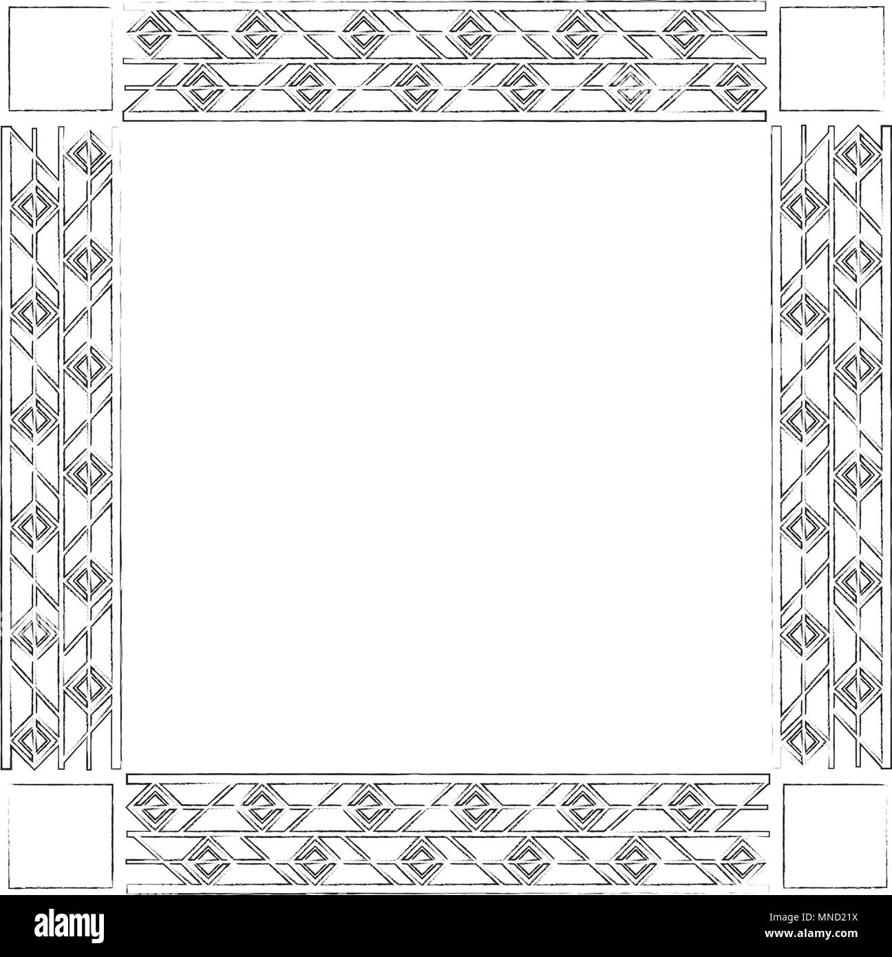 square victorian frame isolated icon Stock Vector Image & Art - Alamy