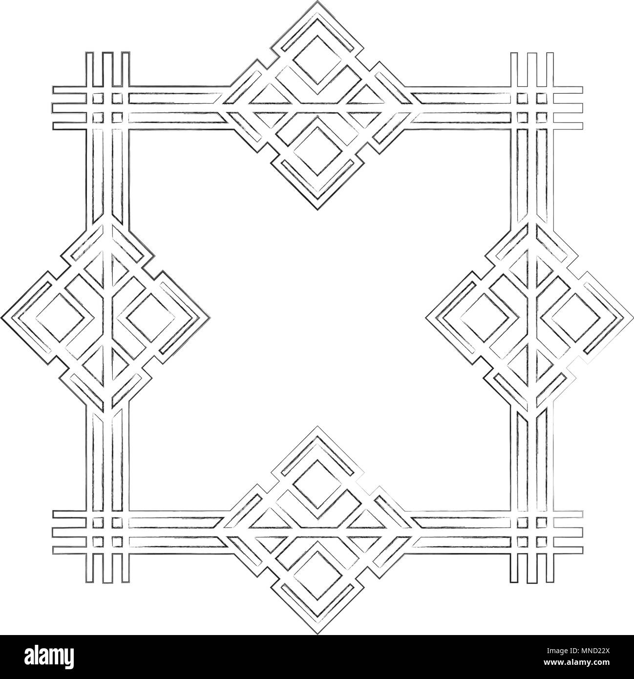 Victorian mirror illustration Black and White Stock Photos & Images - Alamy