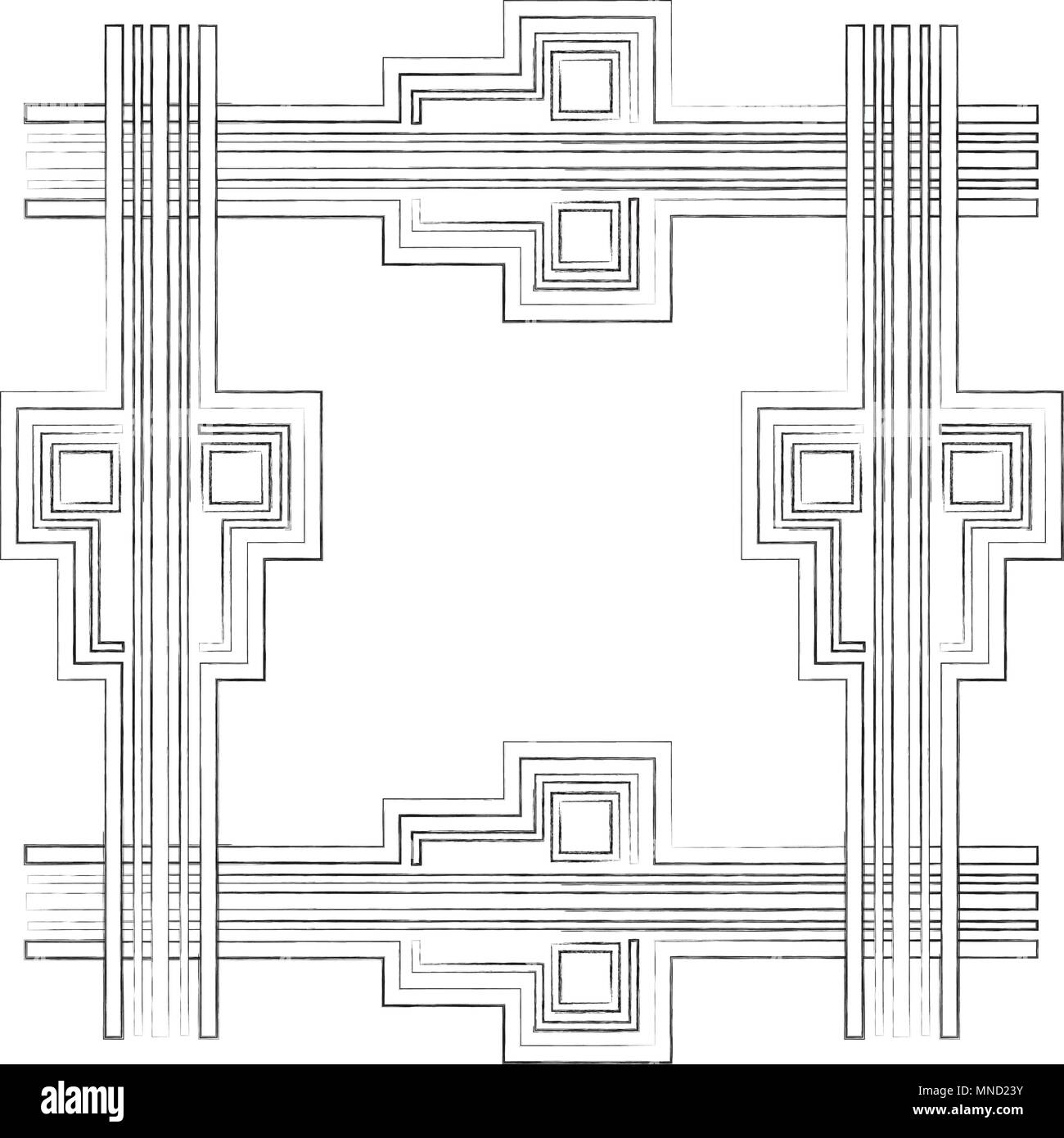 Rococo mirror frame Black and White Stock Photos & Images - Alamy