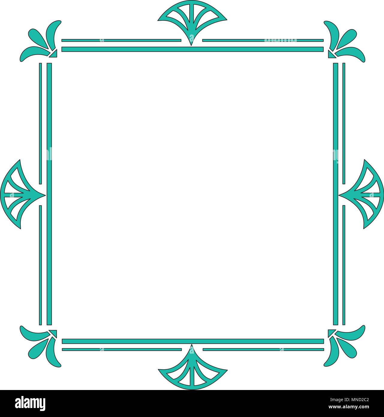 Simple Color Border Clipart