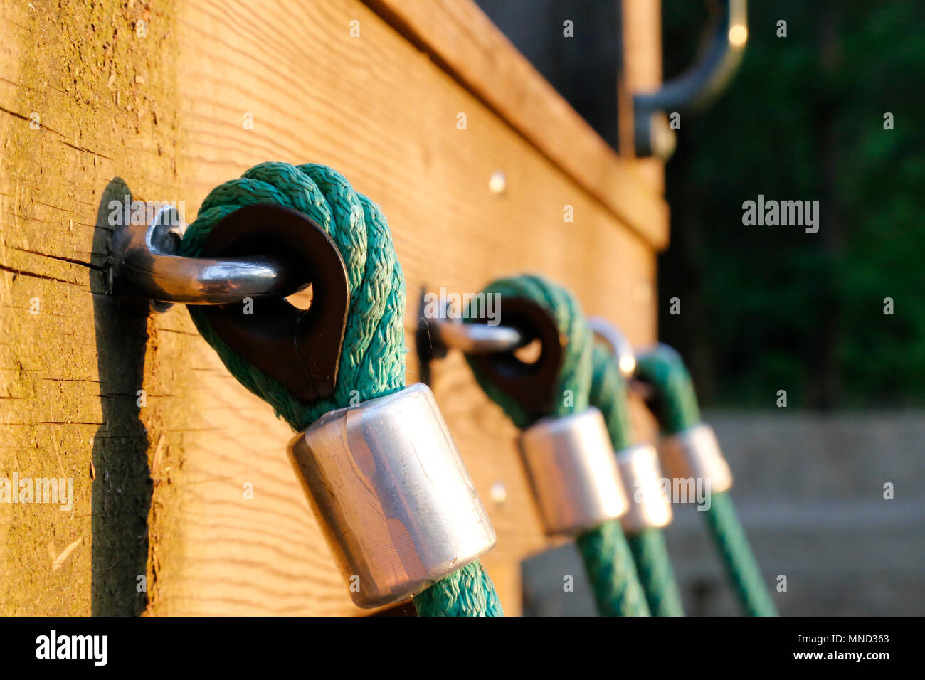 Climbing rope structure playground hi-res stock photography and images ...