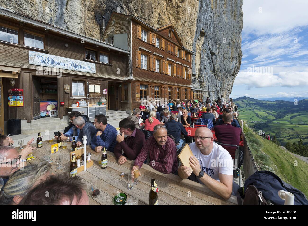 Appenzell region Alpstein trail September 2017 | usage worldwide Stock ...