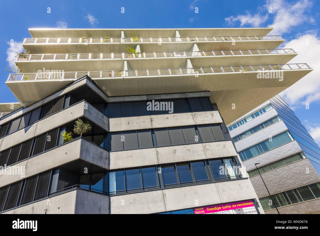 Basel Bâle Basilea Quartier Freilager Dreispitz August 2017 | usage ...