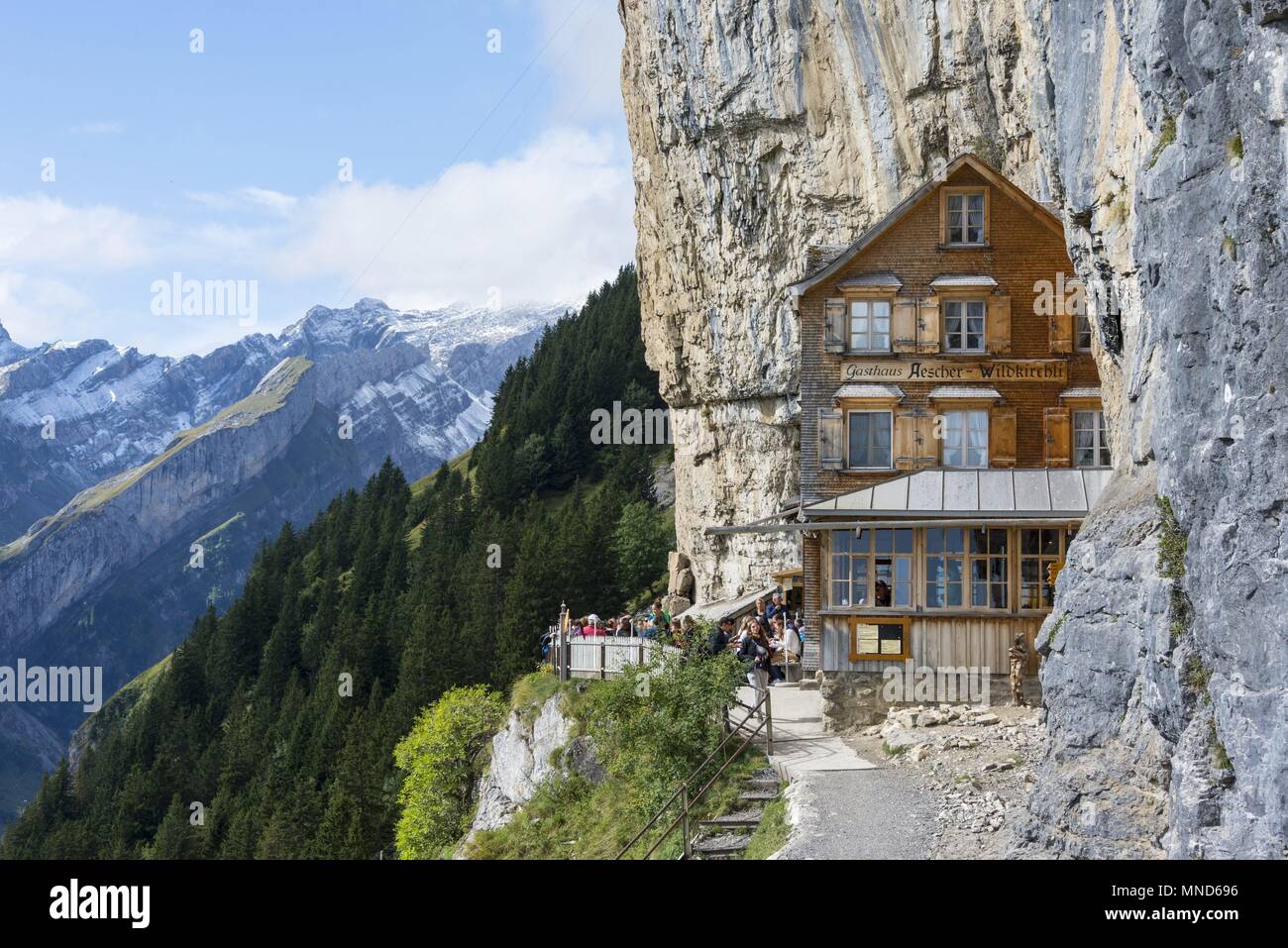 Appenzell region Alpstein trail September 2017 | usage worldwide Stock ...