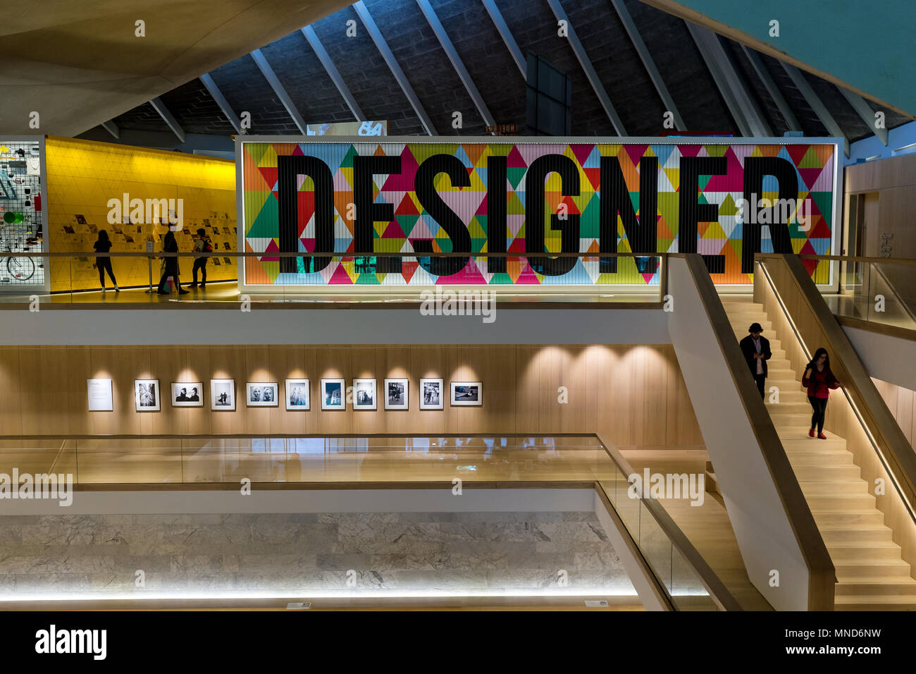 Design museum, london interior hi-res stock photography and images - Alamy