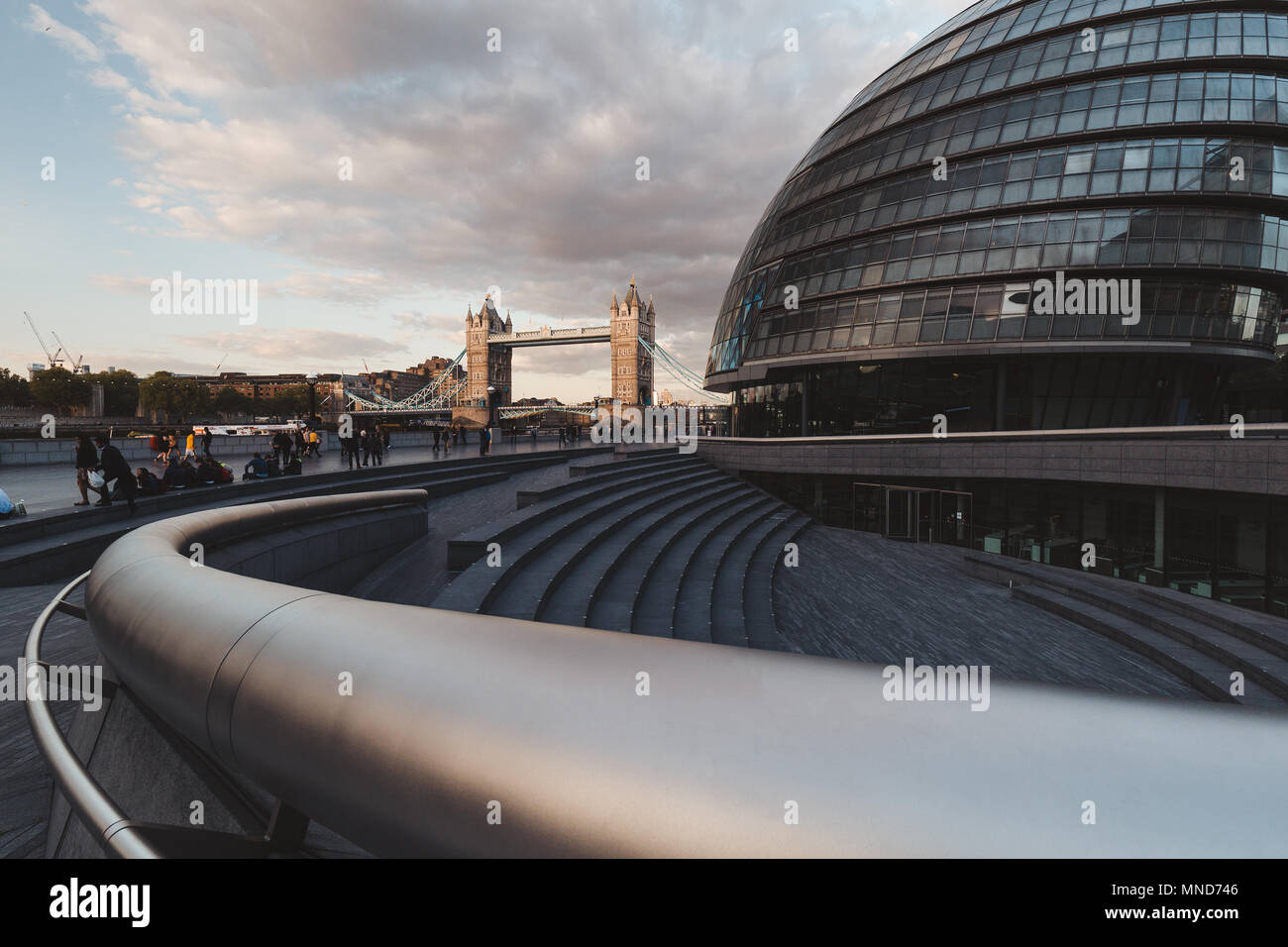 City hall and the scoop hi-res stock photography and images - Alamy