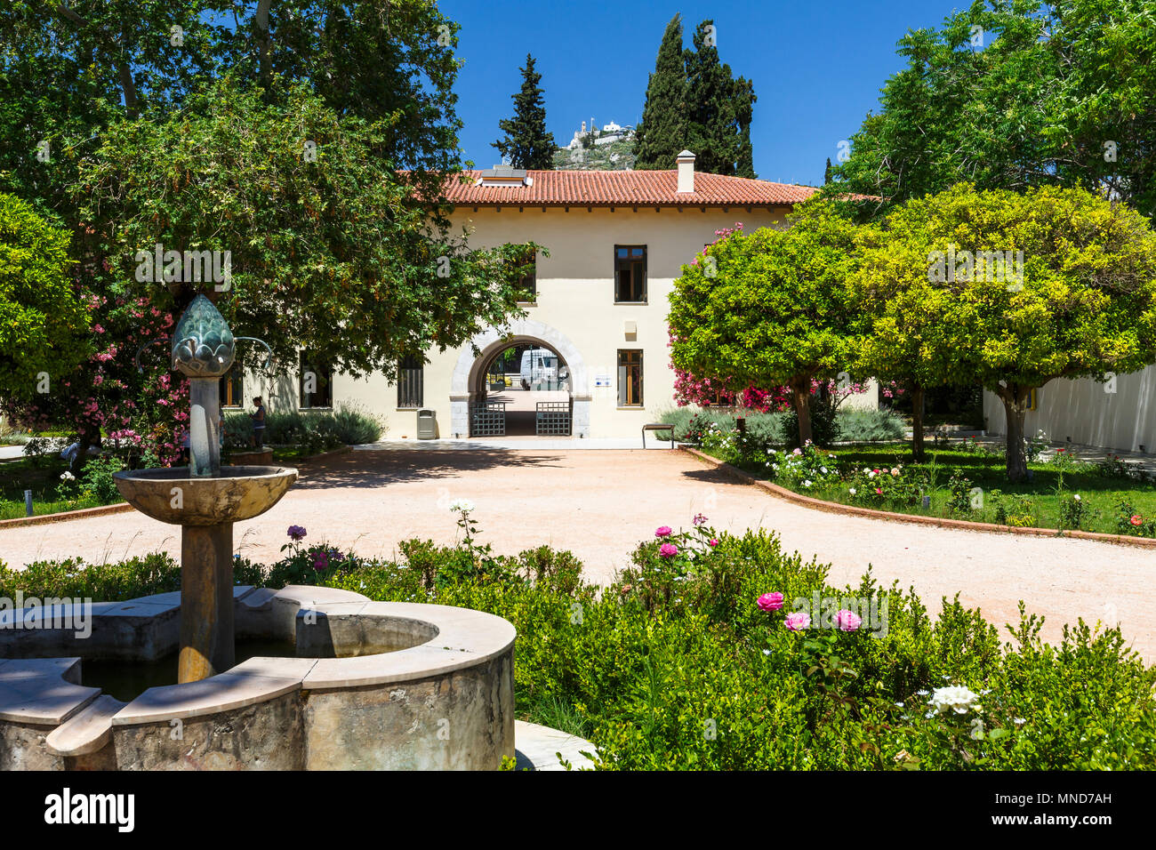 Byzantine And Christian Museum Athens Stock Photos & Byzantine And ...