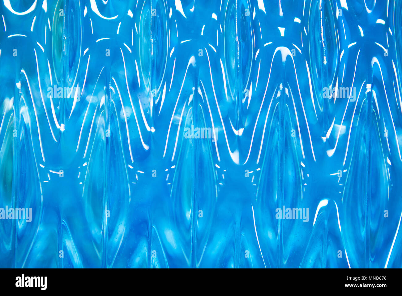 Abstract background. Pleasant rainbow blue tones. Gentle waves of color ...