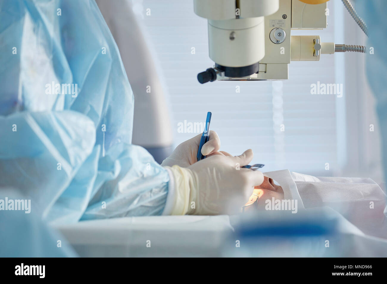 Eye surgery operating room hi-res stock photography and images - Alamy