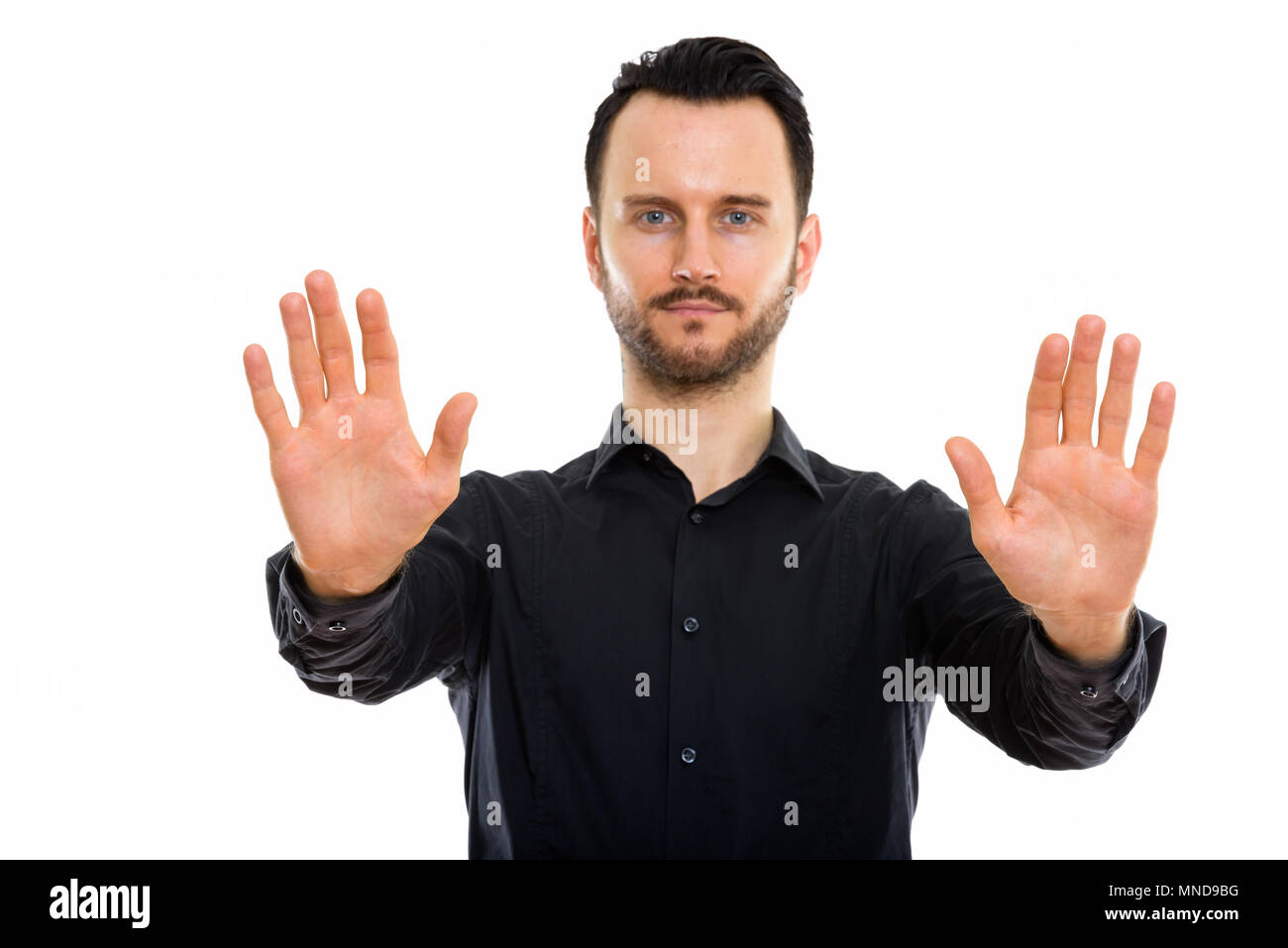Showing of hands hi-res stock photography and images - Alamy