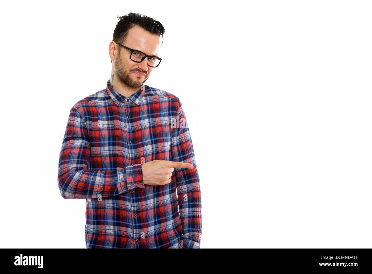 Studio shot disgusted young hi-res stock photography and images - Alamy