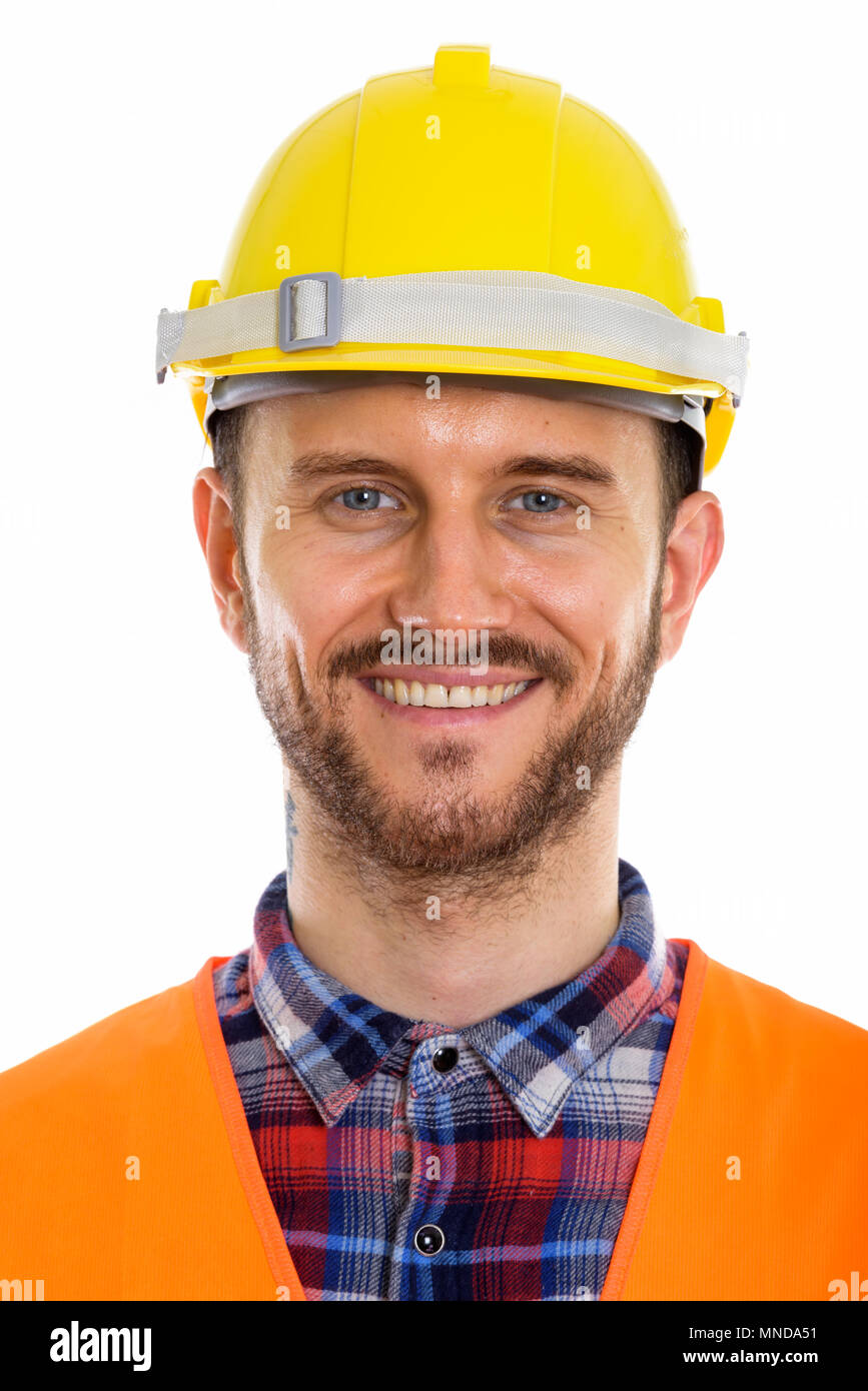 Worker face hi-res stock photography and images - Alamy