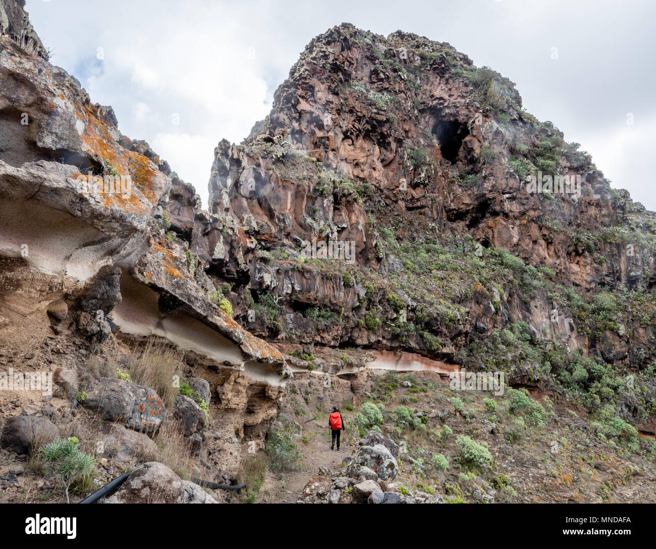 Layers of soft rock hi-res stock photography and images - Alamy