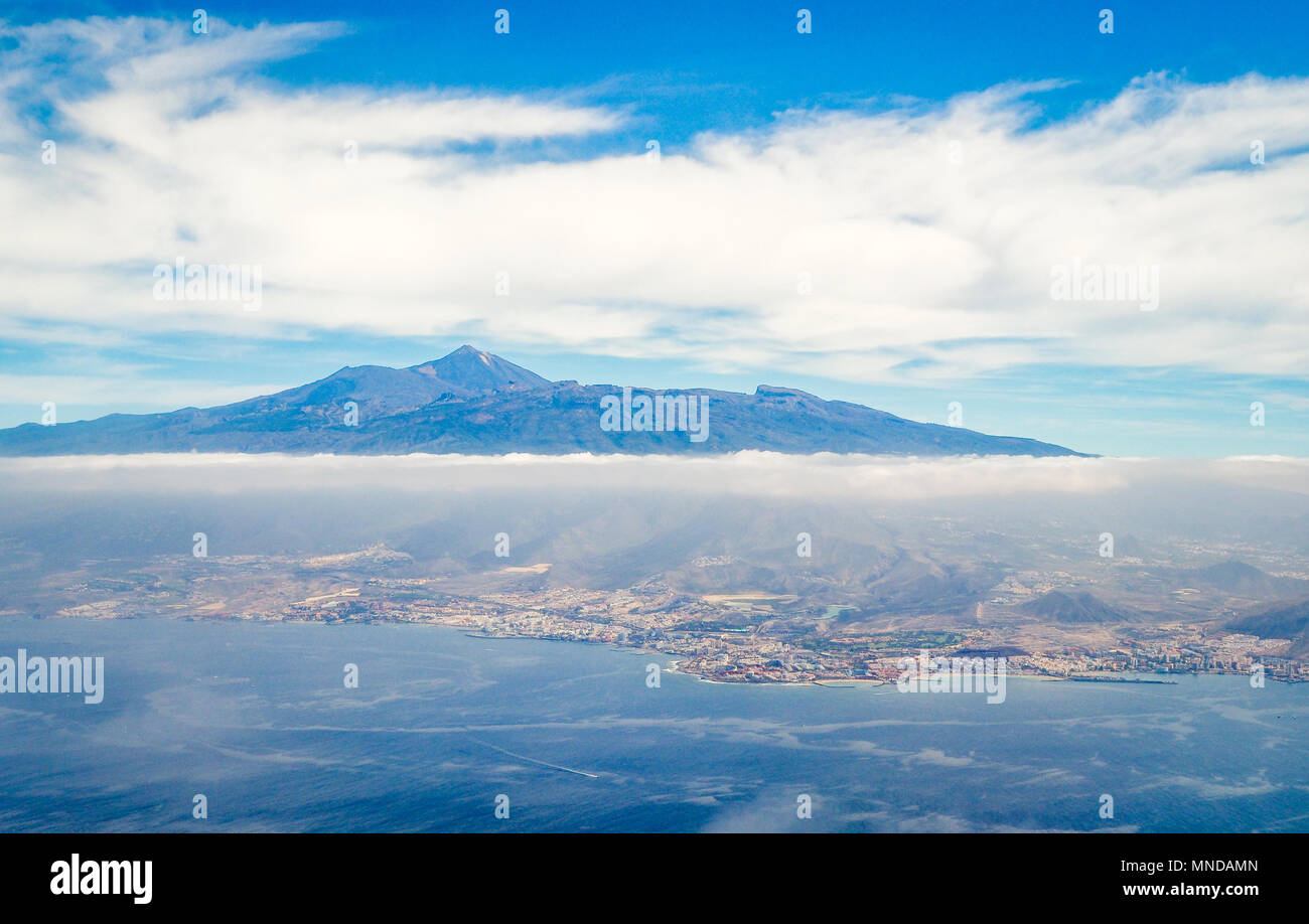 Aerial view of tenerife canary islands hi-res stock photography and ...