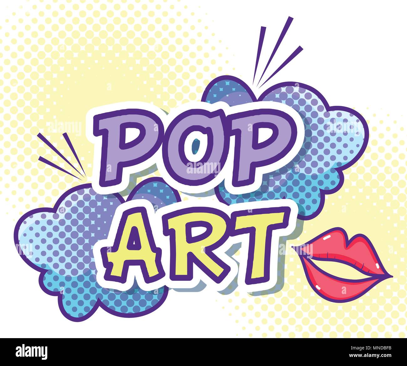 Pop art cartoons Stock Vector Image & Art - Alamy