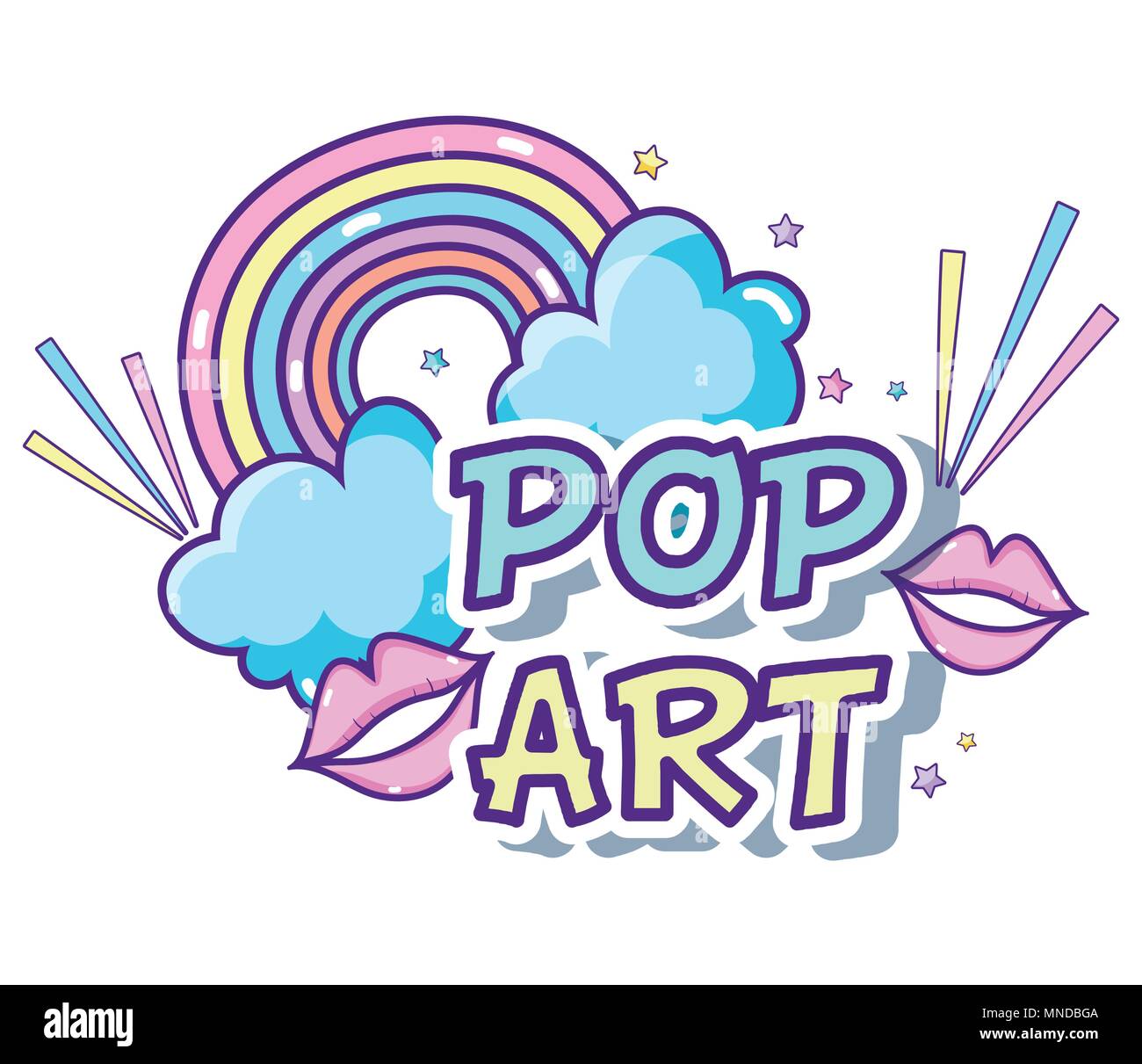 Pop art cartoons Stock Vector Image & Art - Alamy