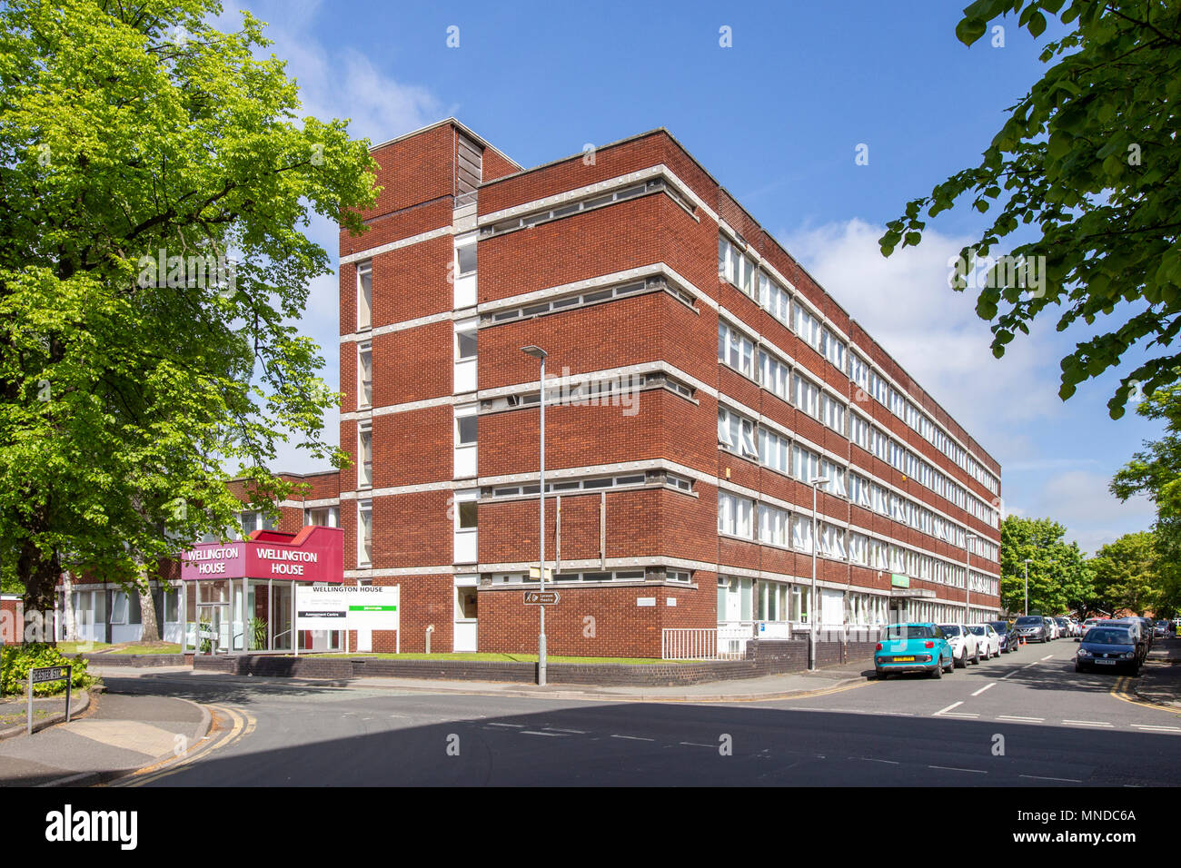 Wellington House,department for work and pensions in Crewe Cheshire UK ...