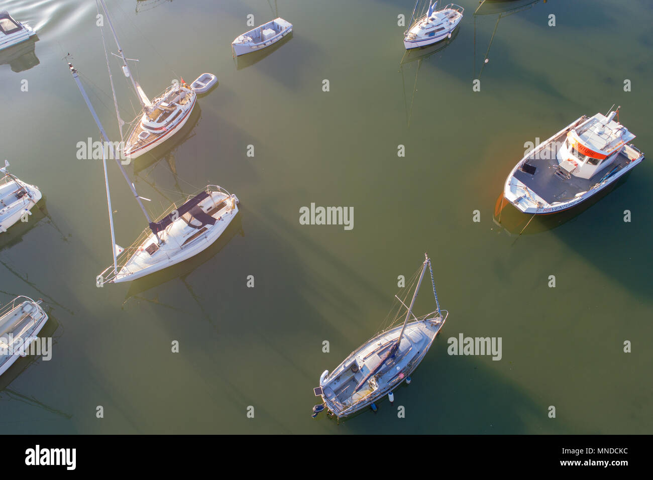 Hamble river aerial hi-res stock photography and images - Alamy
