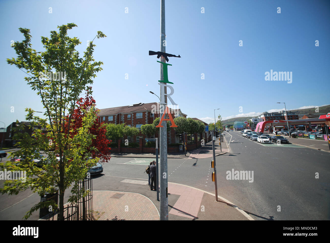 Andersonstown road hi-res stock photography and images - Alamy