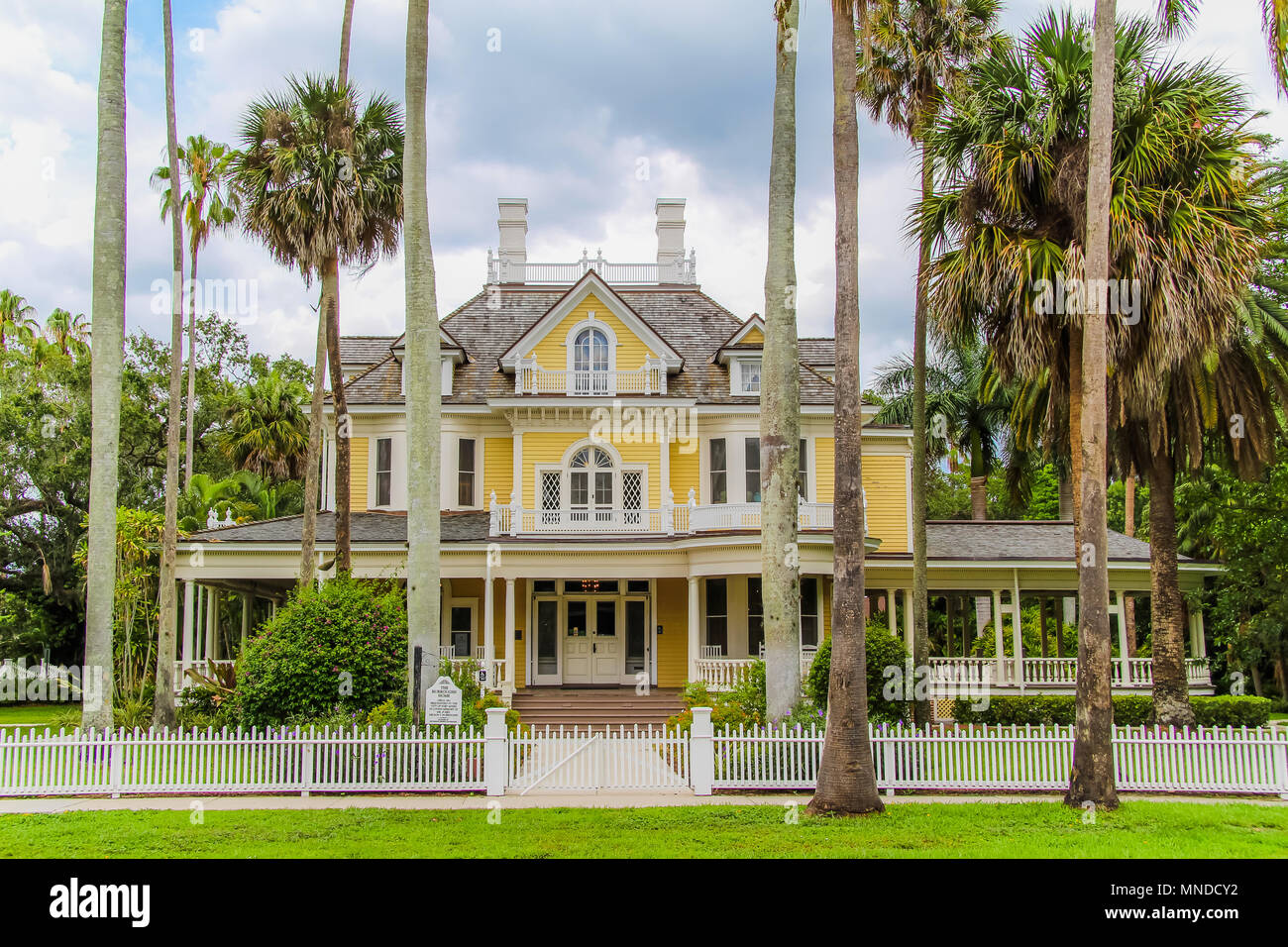 Edison and Ford Winter Estates Florida Stock Photo - Alamy