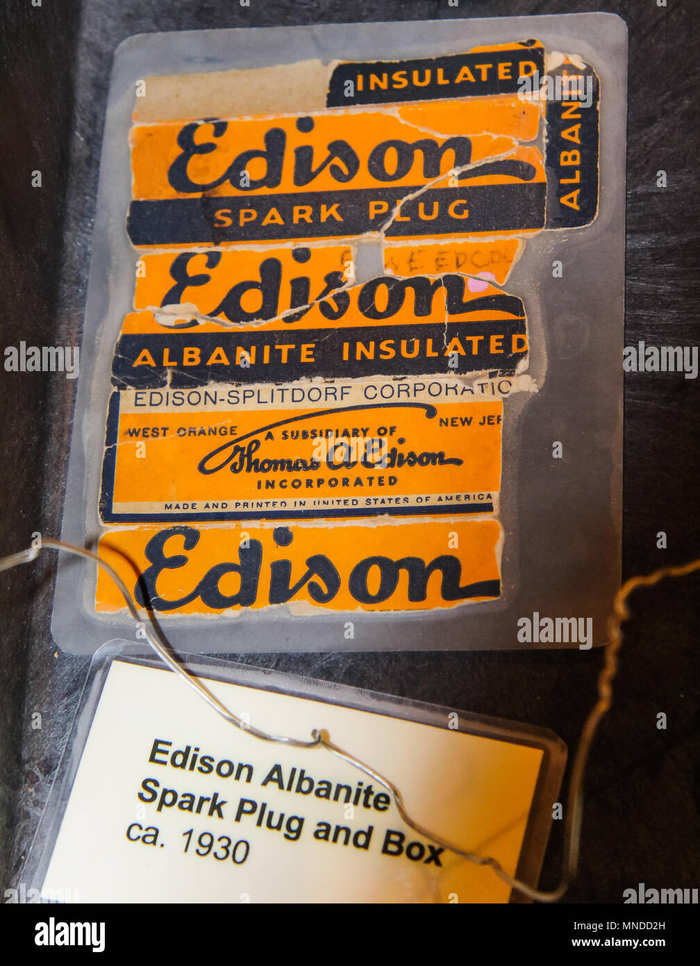 Thomas edison and henry ford winter estates museum hi-res stock ...