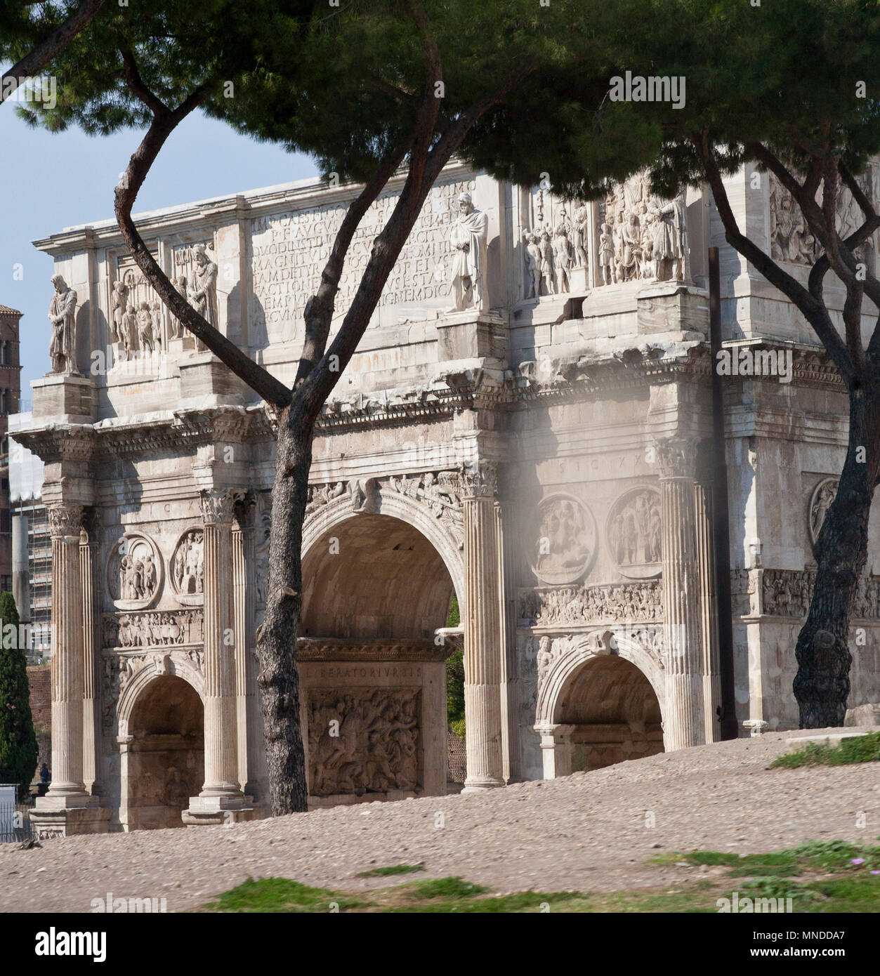 The famous triumphal, commemorative arch in Rome Stock Photo - Alamy