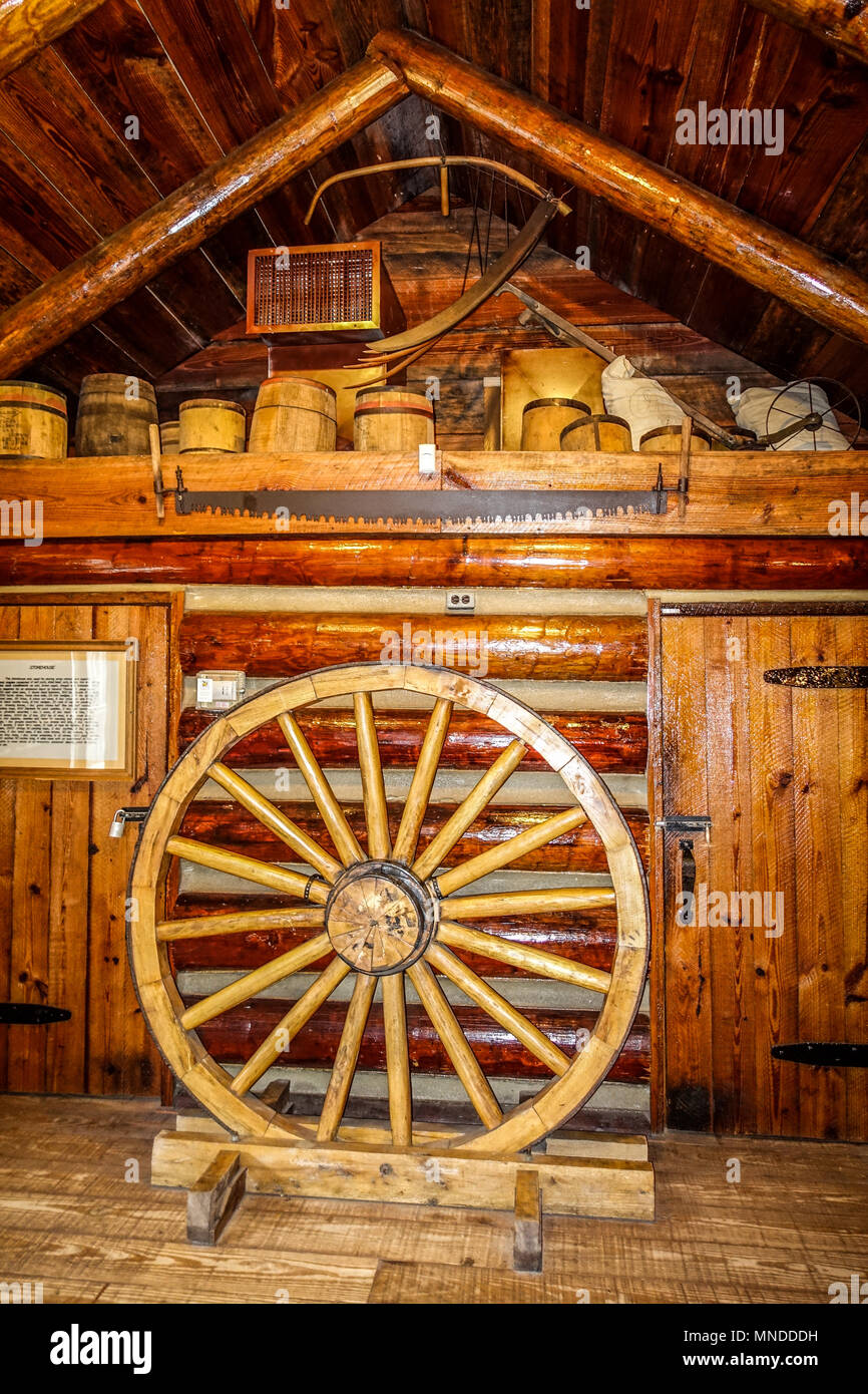 Fort Christmas Historical Park in Florida Stock Photo - Alamy