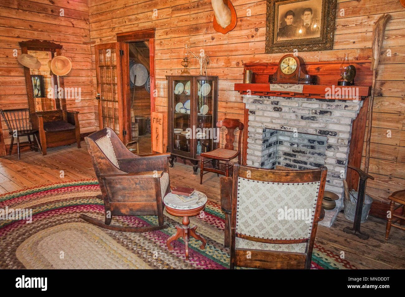 Fort Christmas Historical Park in Florida Stock Photo - Alamy