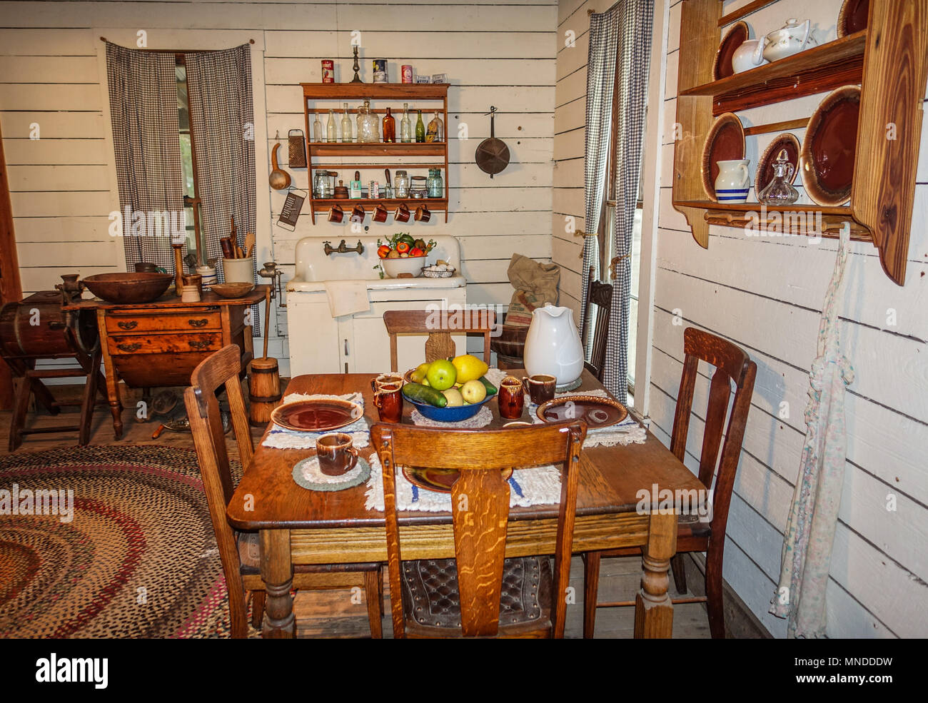 Fort Christmas Historical Park in Florida Stock Photo - Alamy