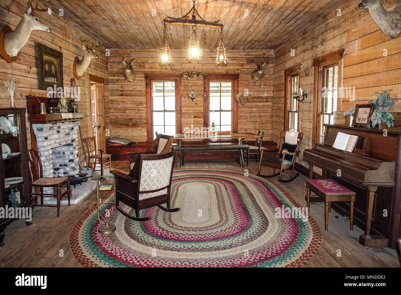 Fort Christmas Historical Park in Florida Stock Photo - Alamy