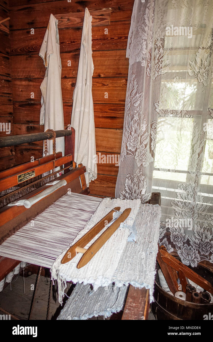 Fort Christmas Historical Park in Florida Stock Photo - Alamy