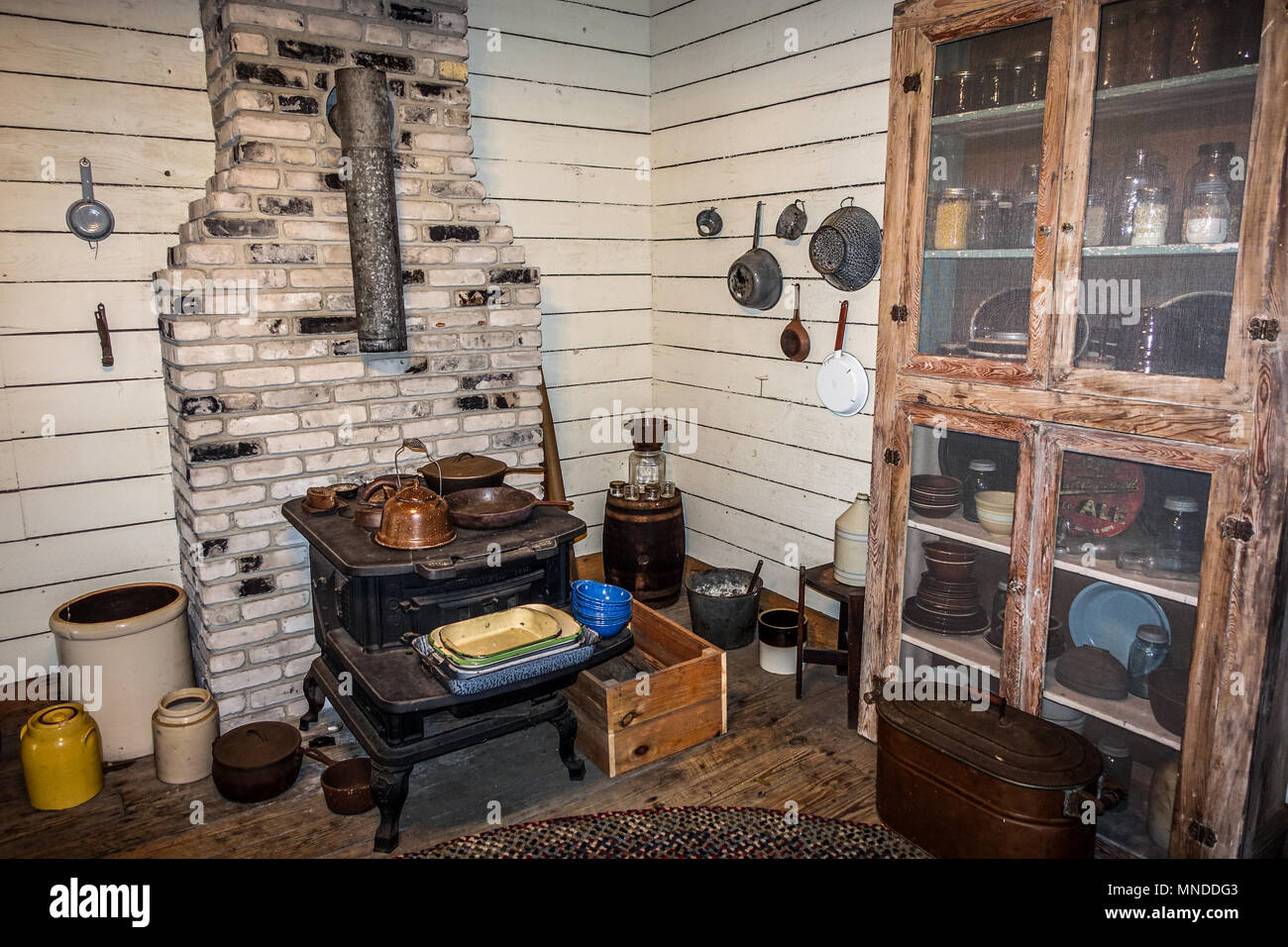 Fort Christmas Historical Park in Florida Stock Photo - Alamy