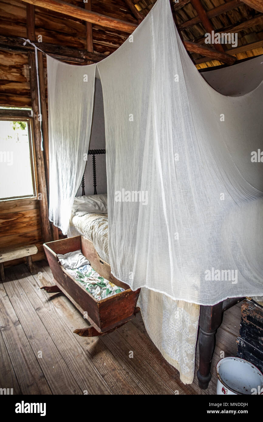 Fort Christmas Historical Park in Florida Stock Photo - Alamy