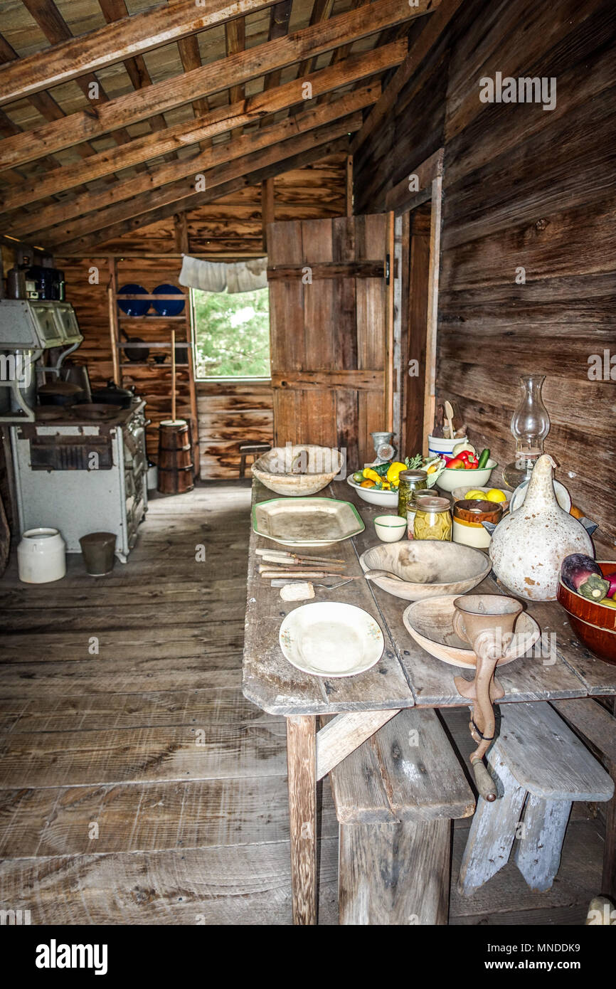 Fort Christmas Historical Park in Florida Stock Photo - Alamy