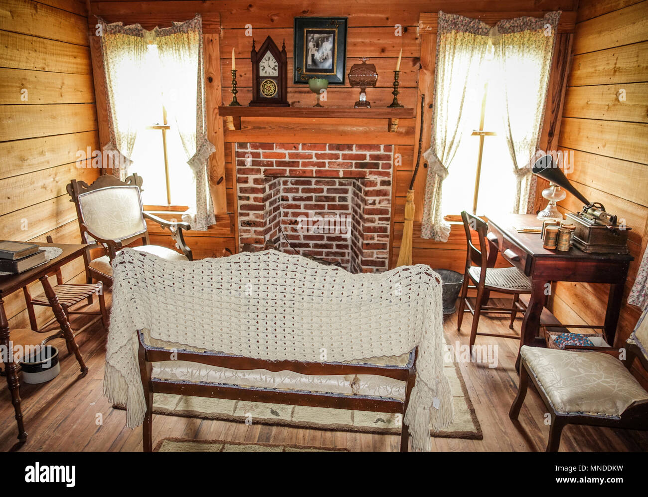 Fort Christmas Historical Park in Florida Stock Photo - Alamy