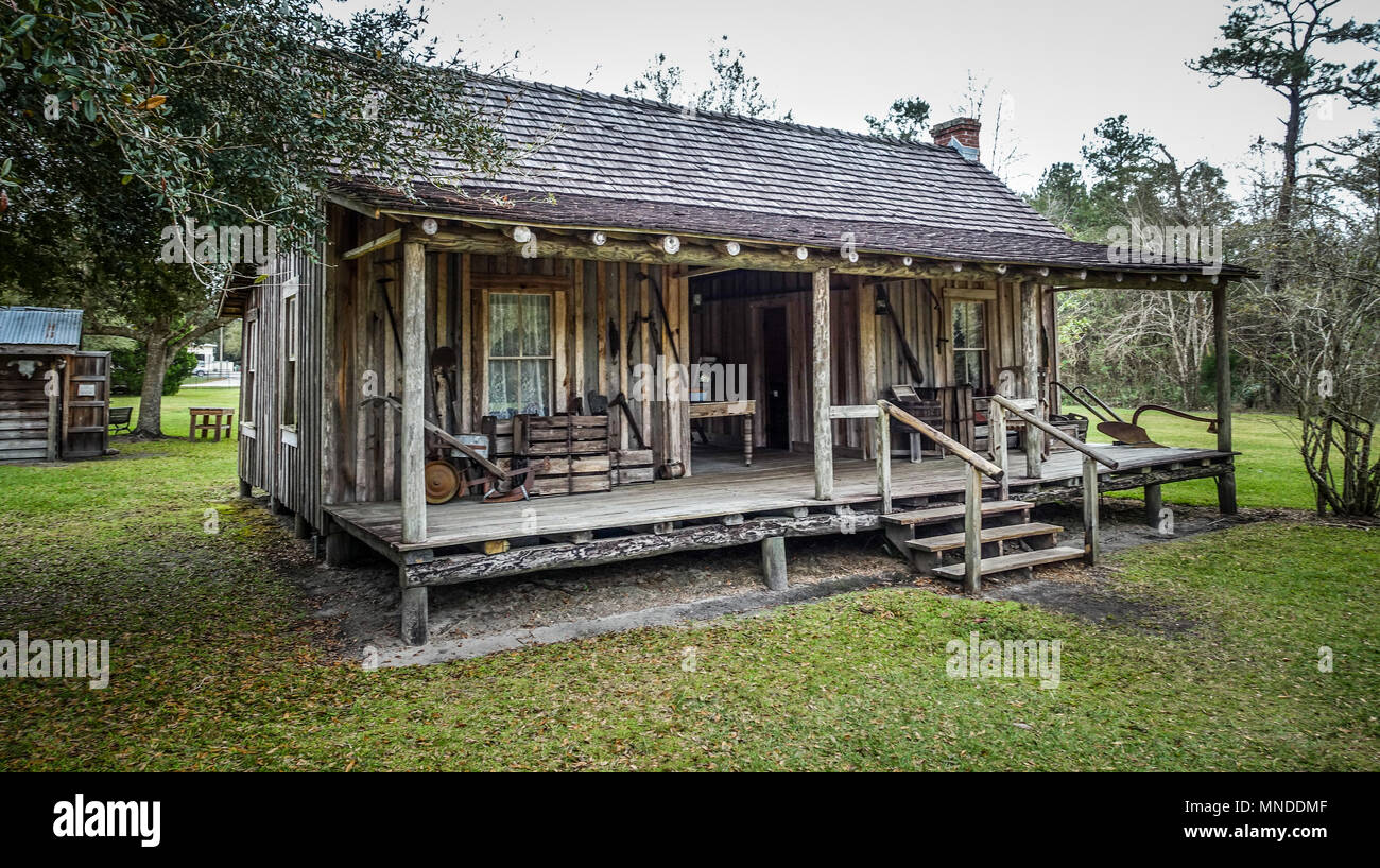 Fort Christmas Historical Park in Florida Stock Photo - Alamy