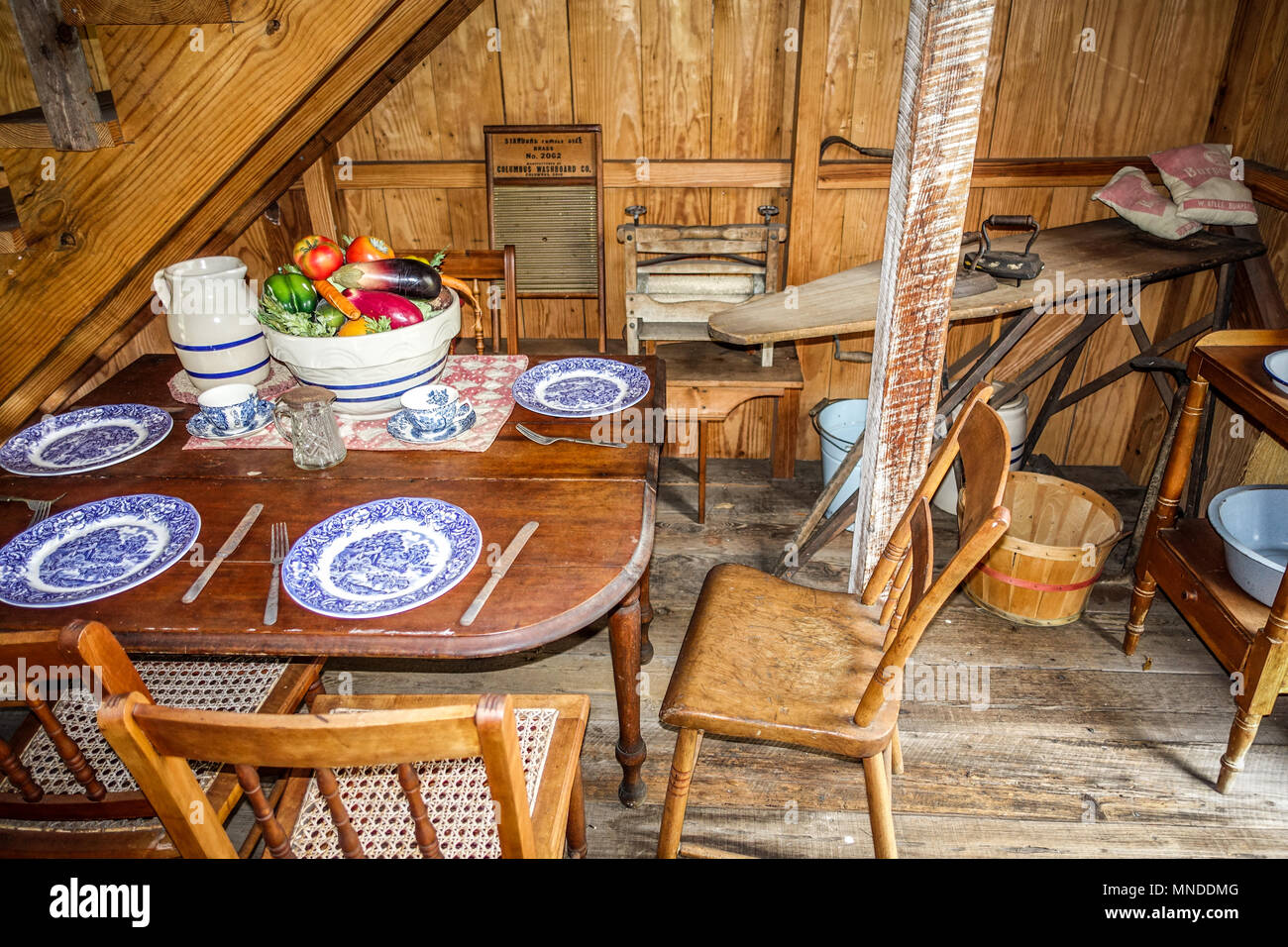 Fort Christmas Historical Park in Florida Stock Photo - Alamy