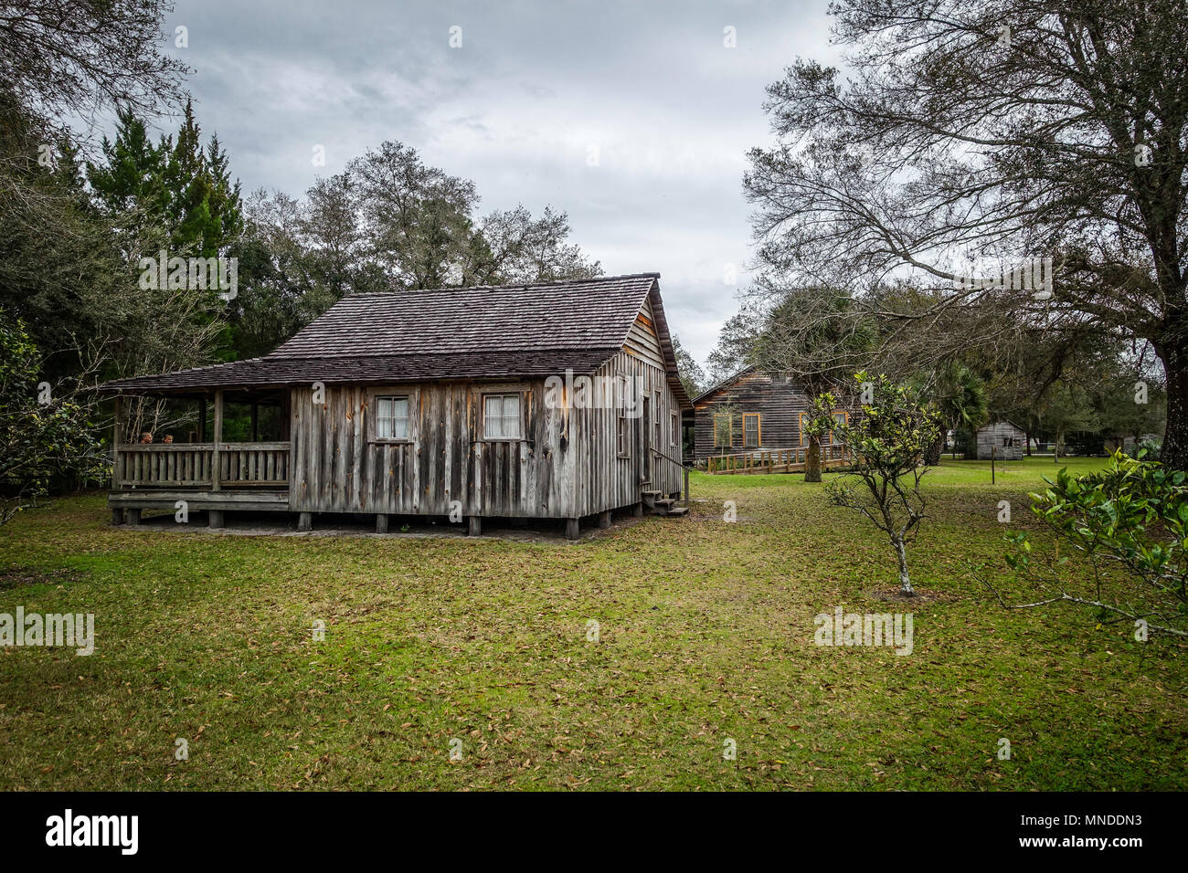 Fort Christmas Historical Park in Florida Stock Photo - Alamy